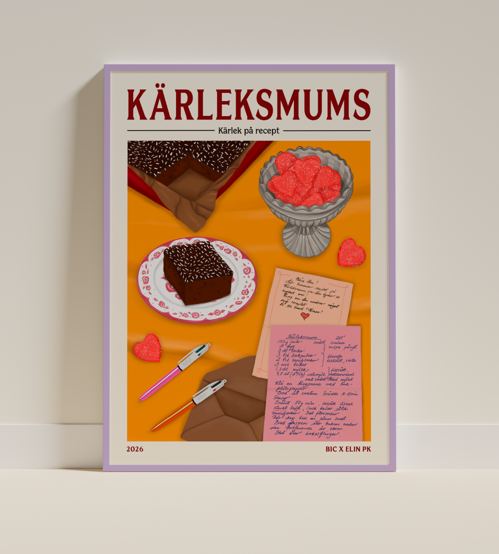 BIC x Elin PK Kärleksmums Poster - Elin PK